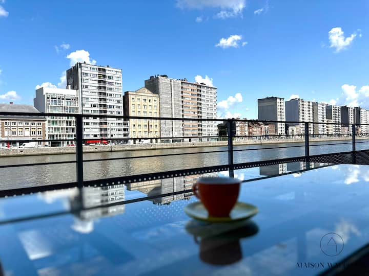 La Péniche Santa Cruz - Sur La Meuse - Liège