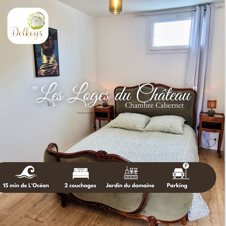 Chambre Cabernet - Vendays-Montalivet