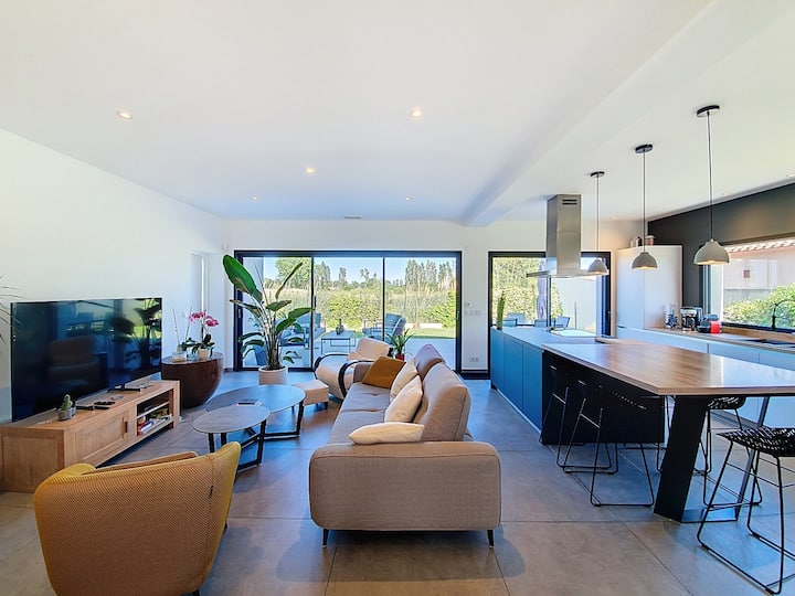 Belle Villa Avec Vue Panoramique - Saint-Cyprien