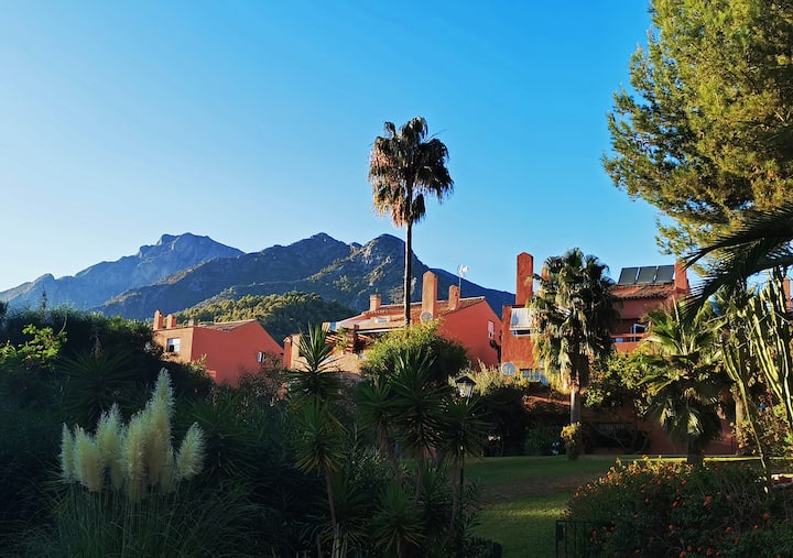 Peaceful Sea&mountain View 3bdr - Marbella