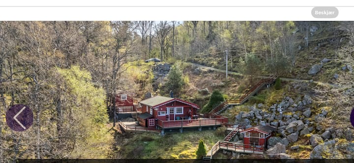 Hytte Ved Sjøen Med Båtplass - Mandal