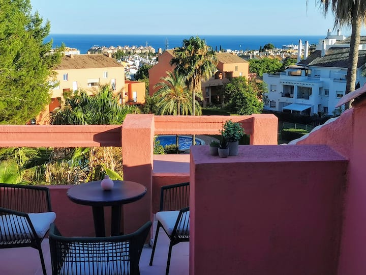 Relaxing 2bdr Penthouse Sea View - Marbella