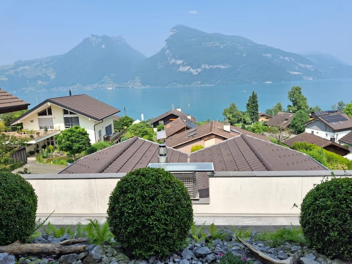 Gemütliche Ferienwohnung Mit Aussicht Thunersee - Sigriswil