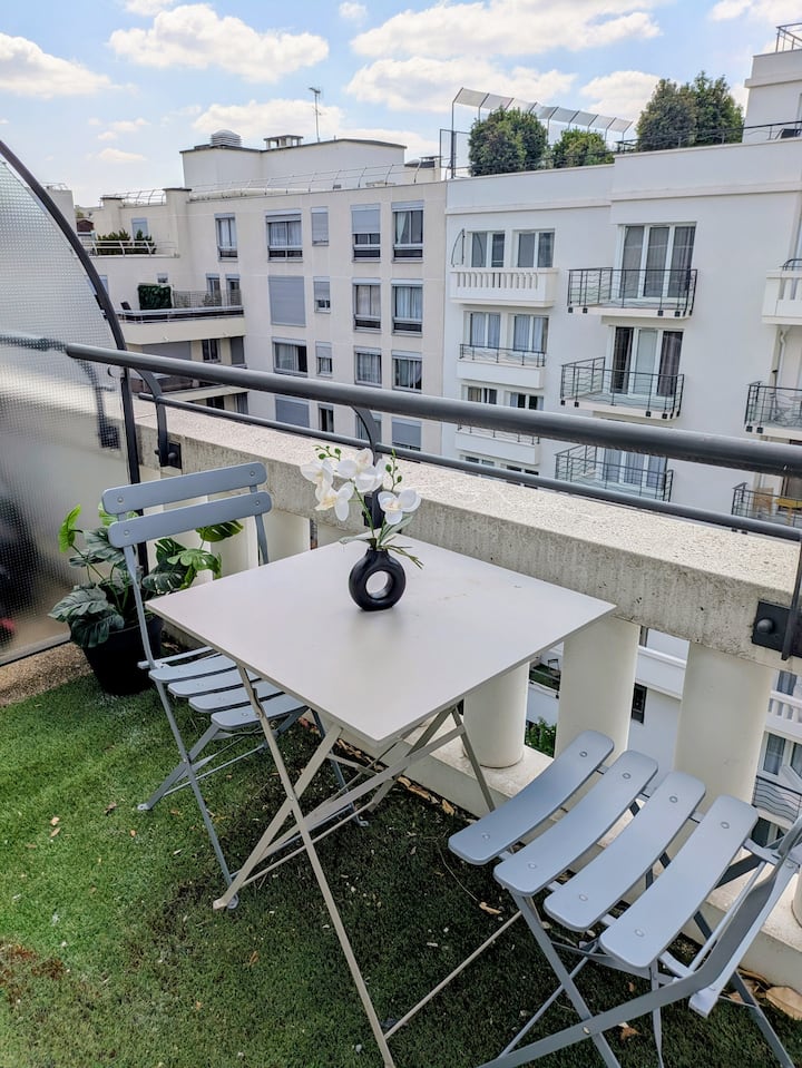 Cosy Aprt Paris Pte Versailles - Issy-les-Moulineaux