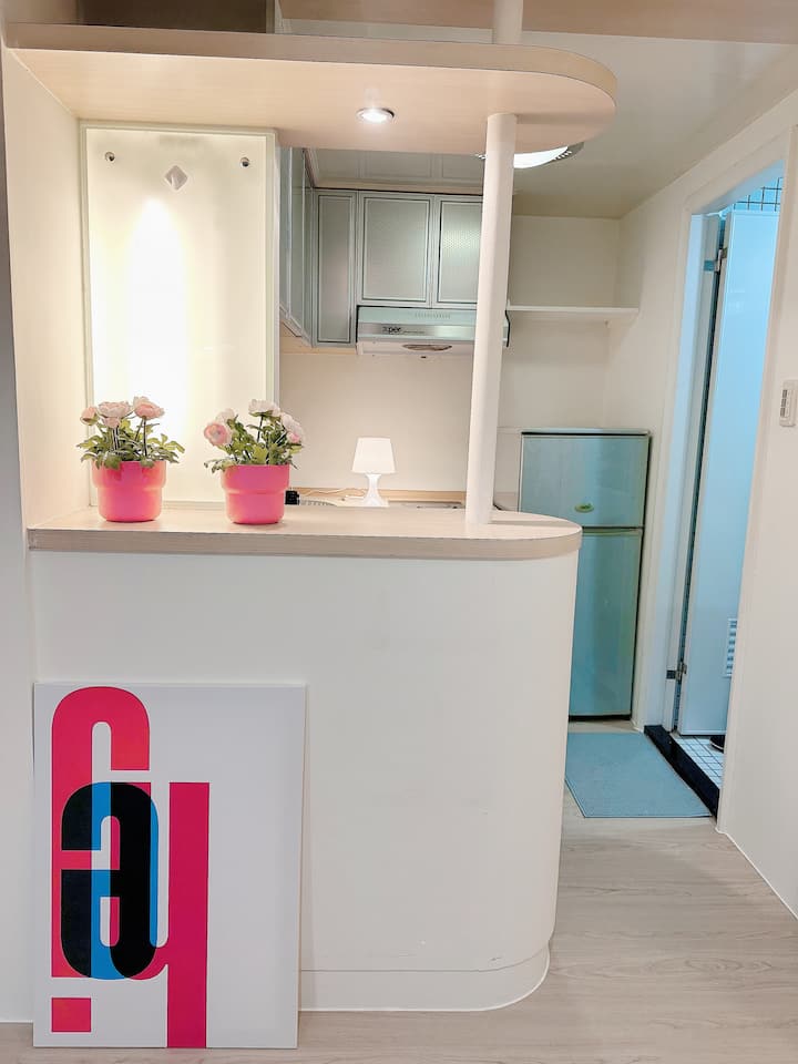 3cozy Apt -  3mins Ximen Mrt - 루저우 구