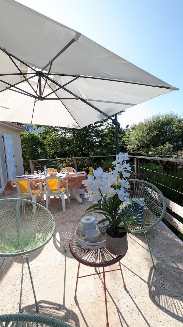 Echapée Blonvillaise, Maison Familiale Avec Jardin - Blonville-sur-Mer