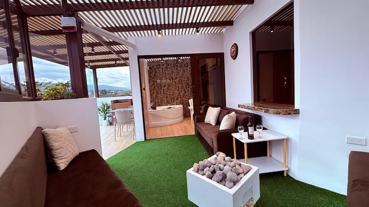 Apartament Nuevo Jacuzzi, Barbacoa,terraza Privado - Cuenca