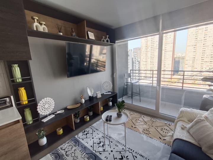 Cómodo Departamento En ÑUñoa - Santiago