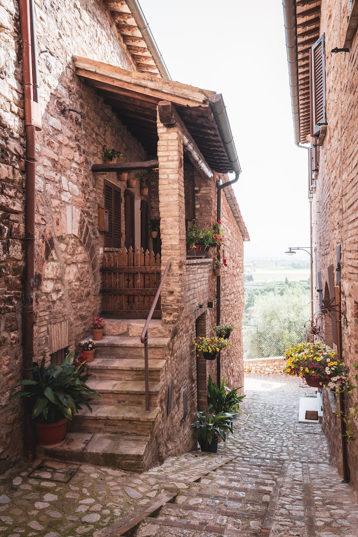 La Loggetta Fiorita - Appartamento "Le Calle" - Spello