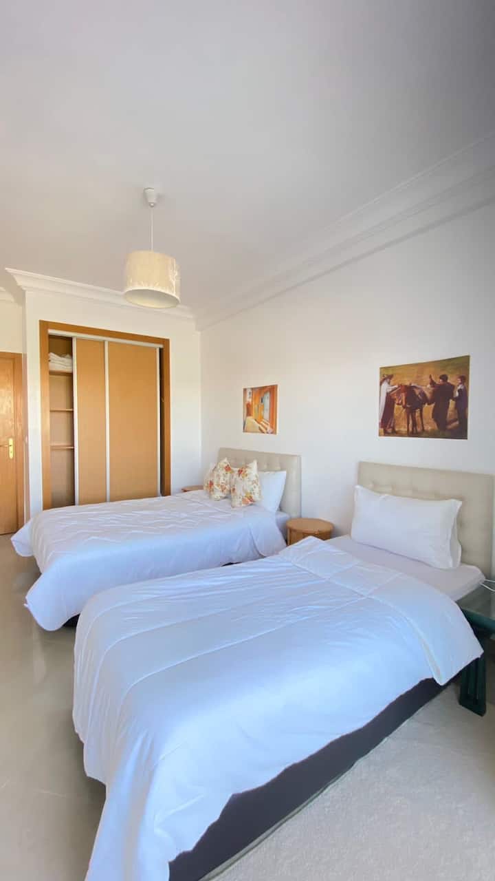 Appartement Cosy Vue Sur Golf - Asilah
