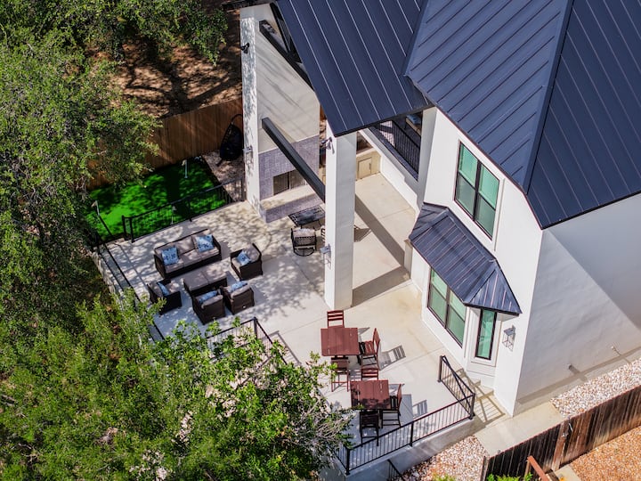 River Front Putting Green King Beds Gruene Retreat - New Braunfels, TX