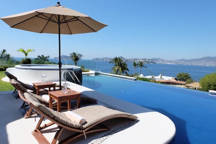 Beautiful Villa With Private Pool In Acapulco - Acapulco