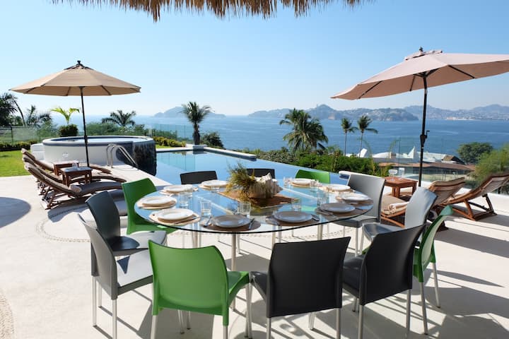 Beautiful Villa With Private Pool In Acapulco - Acapulco