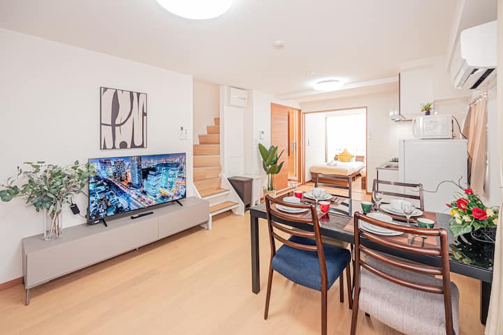 駅近/新宿＆歌舞伎町圏内！セキュリティ万全/観光に最適な立地最大9名！kabukicyou-301 - Shinjuku City