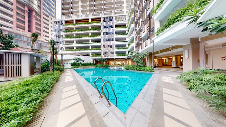 Cozy 1br In Taft Pasay Makati  Near Csb Moa Naia - Manila