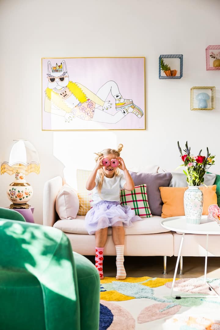 Colorful Apartment Over 2 Floors - Bergen