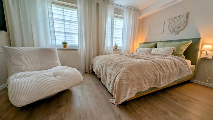 Lychen-daheim,  Modernes 2-zimmer Apartment - Lychen