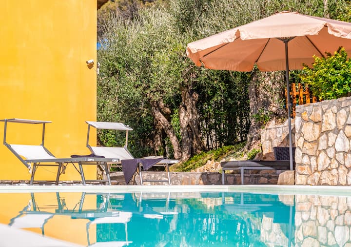 Marelì - Magnifica Villa Con Piscina - Livorno