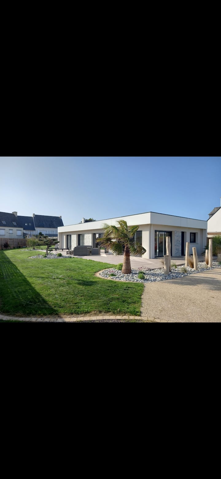 Maison Neuve Plain Pieds à 300 M De La Plage - Plouescat