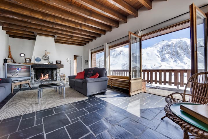 Chaleureux Chalet, Ski Au Pied - 14 Pers - Tignes
