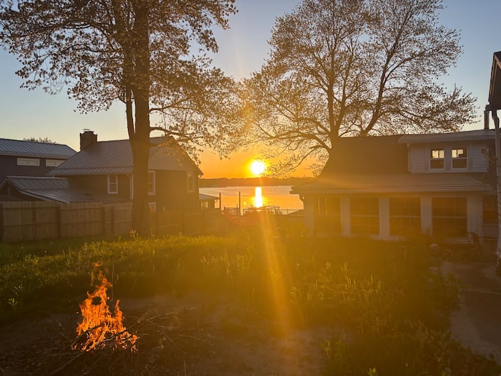 Lake Life On Fine Lake - Fort Custer Recreation Area, Augusta