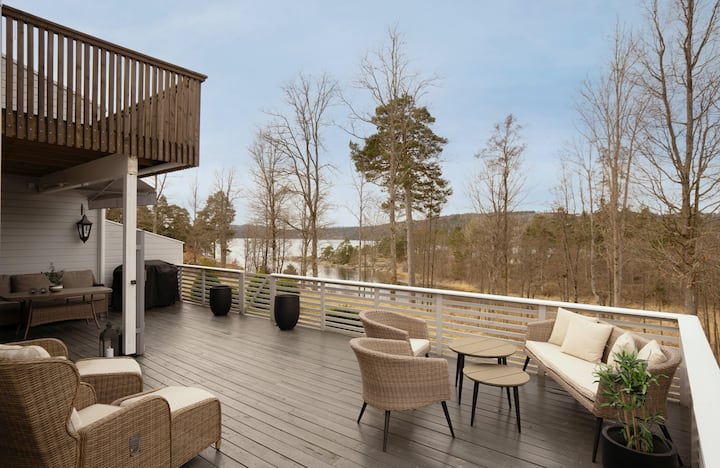 Leilighet Nær Son – Med Sjøutsikt Og Stor Terrasse - Moss