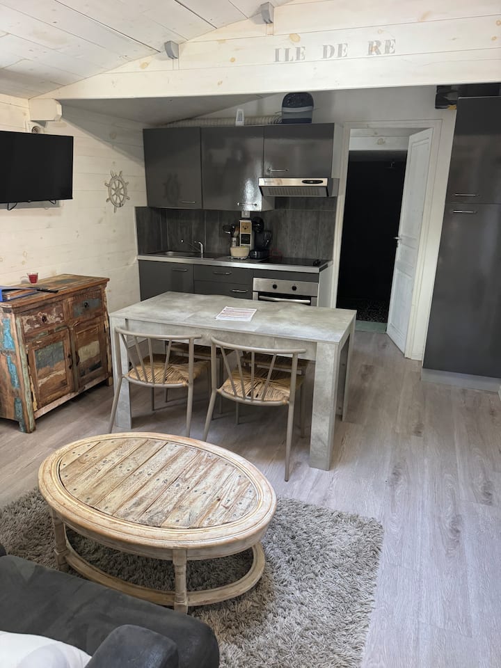 Maison Un Vrai Nid Boisé Vélo Piscine Spa Sauna - Île de Ré