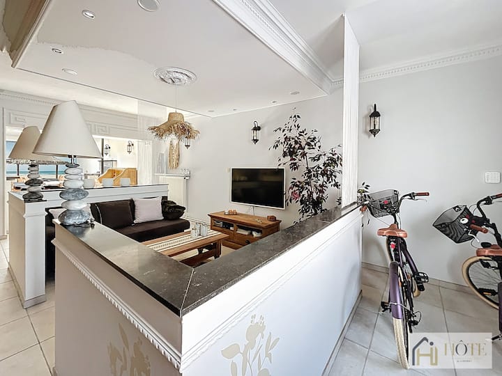 Elégant 2bdterrasse  À 50m De La Mer, Sleeps 8 - Bray-Dunes