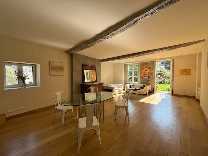 ÉLégant Appartement Avec Jardin - Quimper