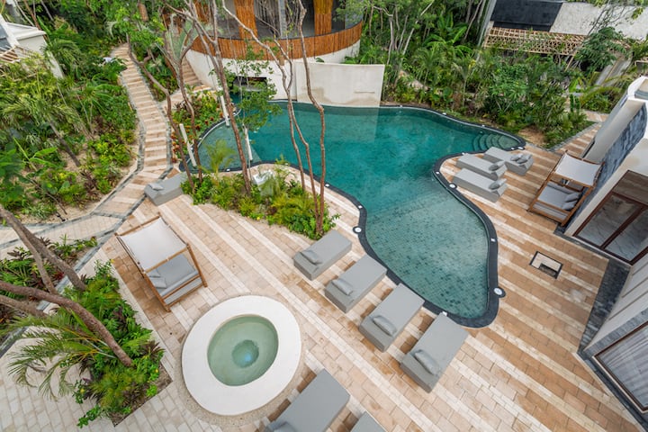 High-end Studio With Cenote + Restaurant +Spa - Riviera Maya