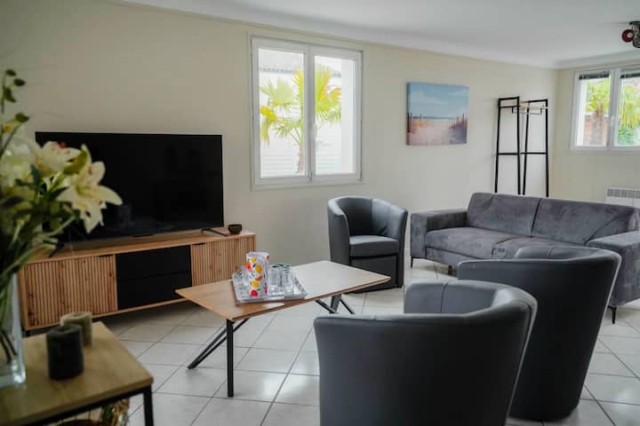 Maison 8 Pers · Jardin · Parking · Plage 400m - Meschers-sur-Gironde