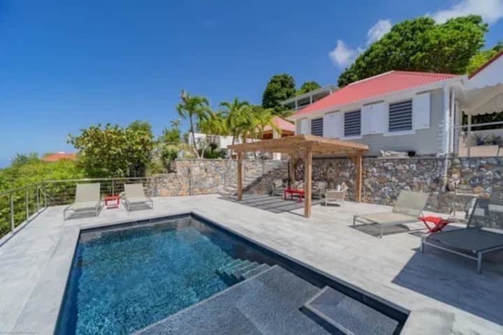 Villa La Baleine Colombier 3ch Panorama - Saint-Barthélemy