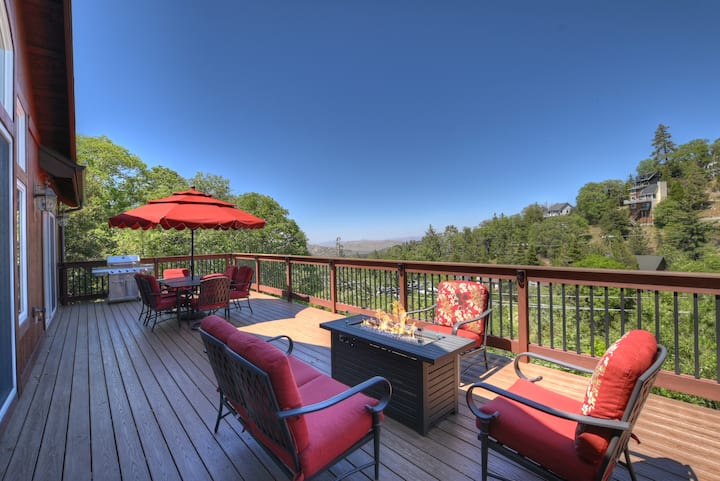 Spacious Retreat | Ac | Pool Table | Arcade Room - Lake Arrowhead, CA