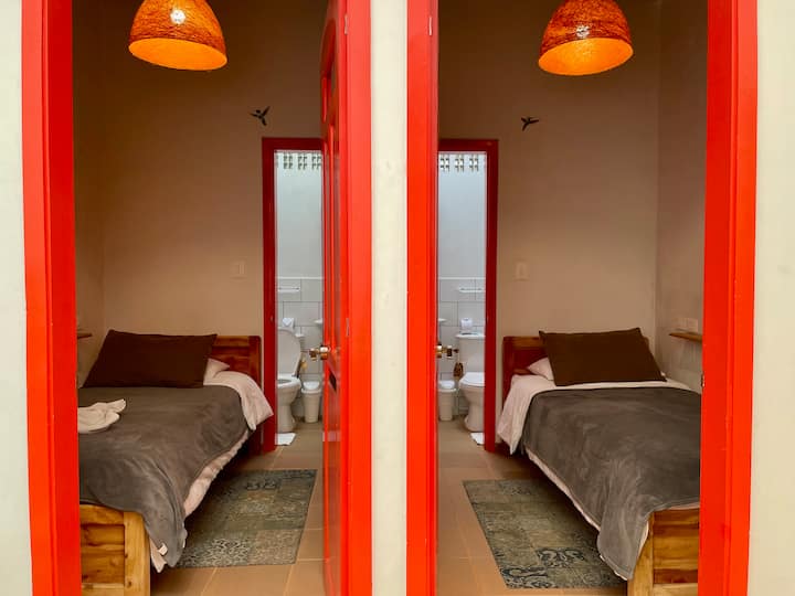 Hab Individual - Baño Privado - Salento