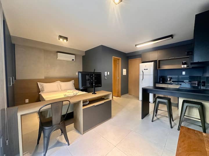 Apto Moderno, Completo E Central - Juiz de Fora