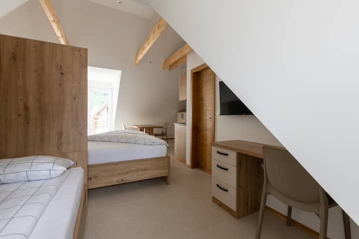 Apartments Viktor | Studio 25 (3+0) V Naravi - Kranjska Gora