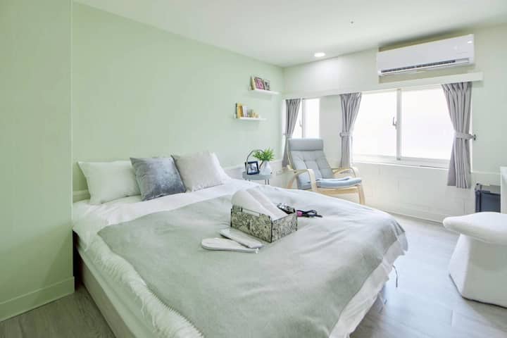 Green Double Room｜ecological Greenery 59 - 싼충 구