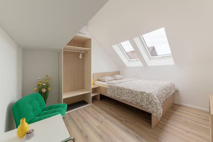 Tivoli Room For Two | Shared Bathroom&kitchen - Ljubljana