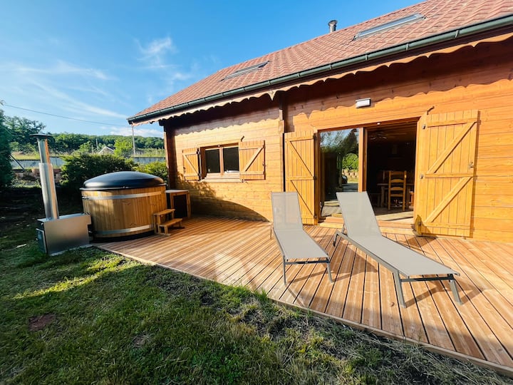 Le Chalet Cosy Avec Bain Nordique En Pleine Nature - Belfort