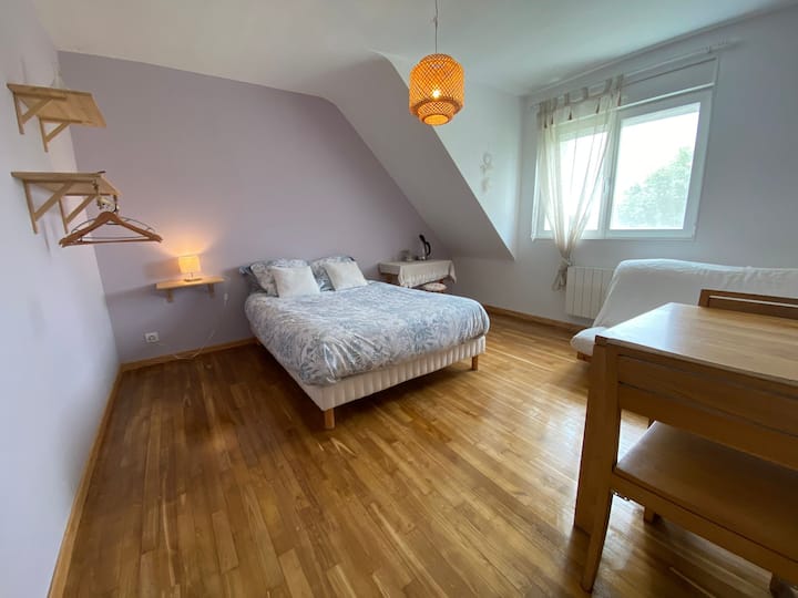 Jolie Chambre Dans Une Maison Partagée - Crozon