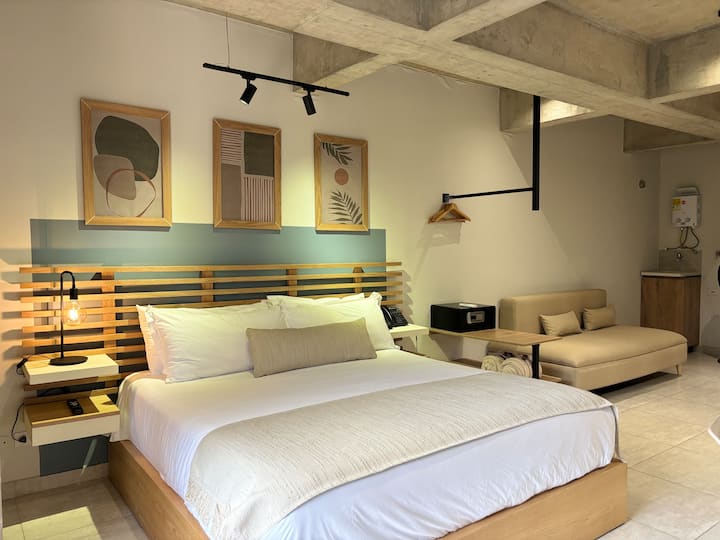 Cozy Loft/ 30 Living /City View/ Jacuzzi, Piso 4 - Colombie