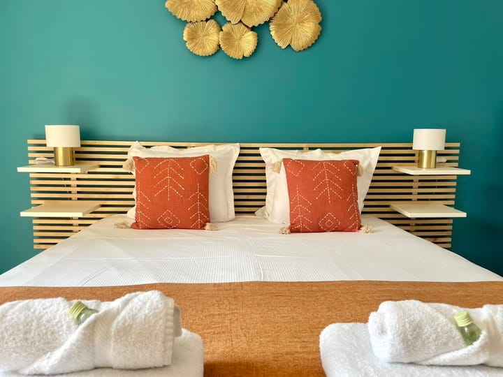 "Tango" T2 Clim, Centre-ville, Parking, Wifi - Sète