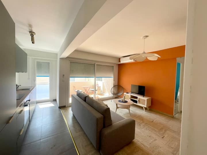"Tango" T2 Clim, Centre-ville, Parking, Wifi - Frontignan