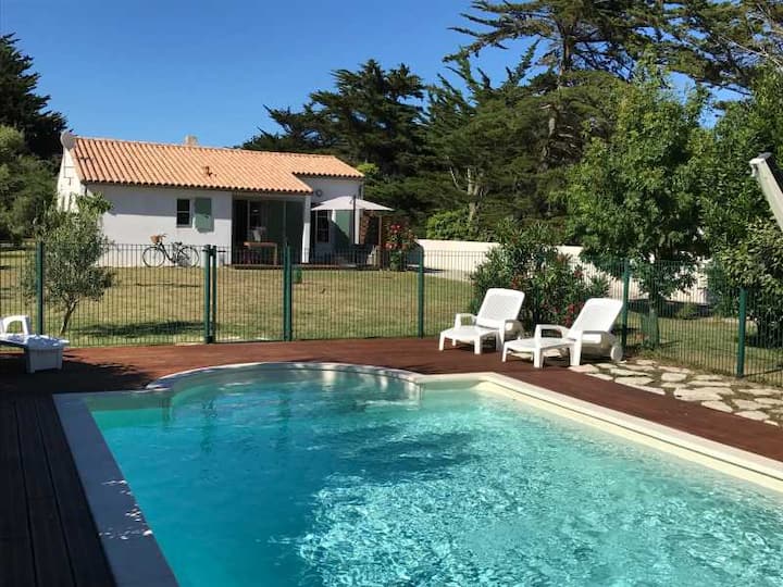 Villa Avec Piscine 6/7 Personnes - Saint-Clément-des-Baleines