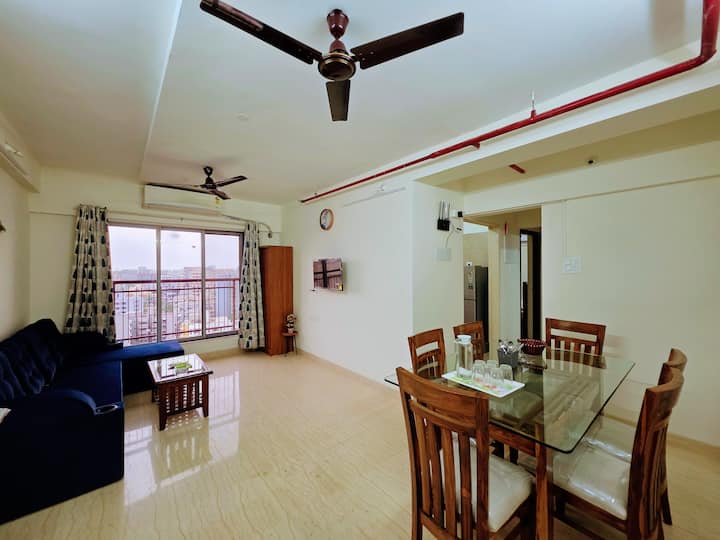 Bliss 128: 2 Br Apt With Kitchen & Housekeeping - Mumbai