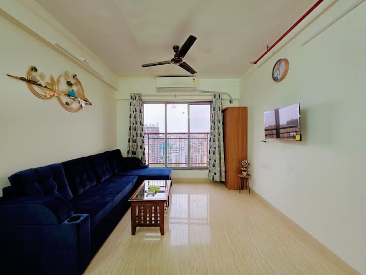 Bliss 129: 2br Apt - Washer|kitchen|housekeeping - Mumbai