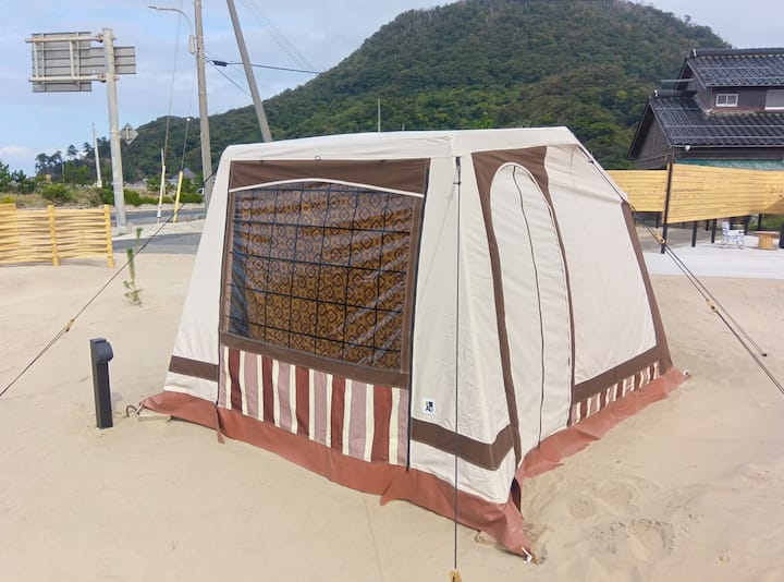 Cute & Cozy Bau Box Lodge Tent - 岩美町