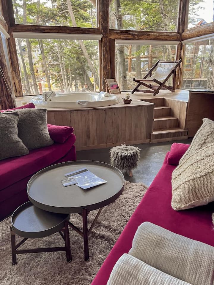 Cumbres Del Martial, Cabaña De Lujo Con Cocina - Ushuaia