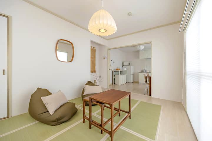 【Newopen!】海まで5分|家族で湘南ステイ|最大6人|駅から徒歩6分|無料駐車場 - Enoshima