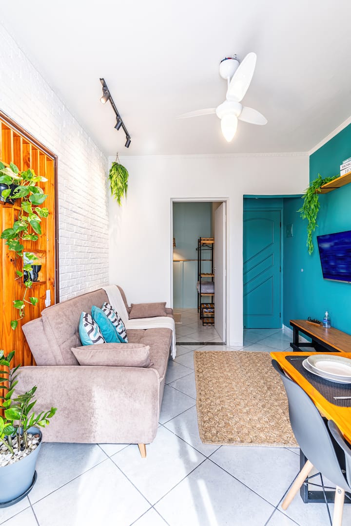 Próximo Ao Telão E Fogos Na Praia! - Praia Grande